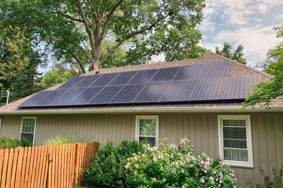 8.829 kW Residential Solar Installation in Prairie Village, Kansas