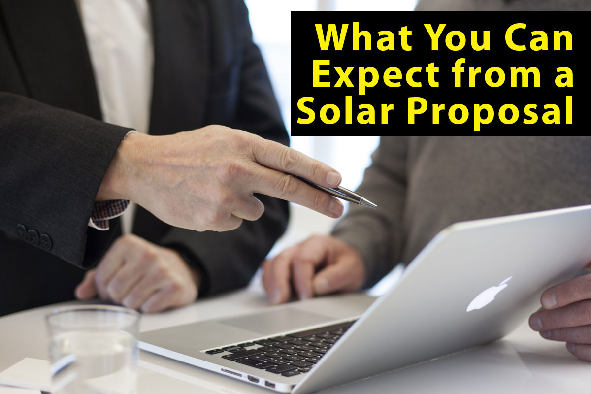 What You Can Expect from a Solar Proposal