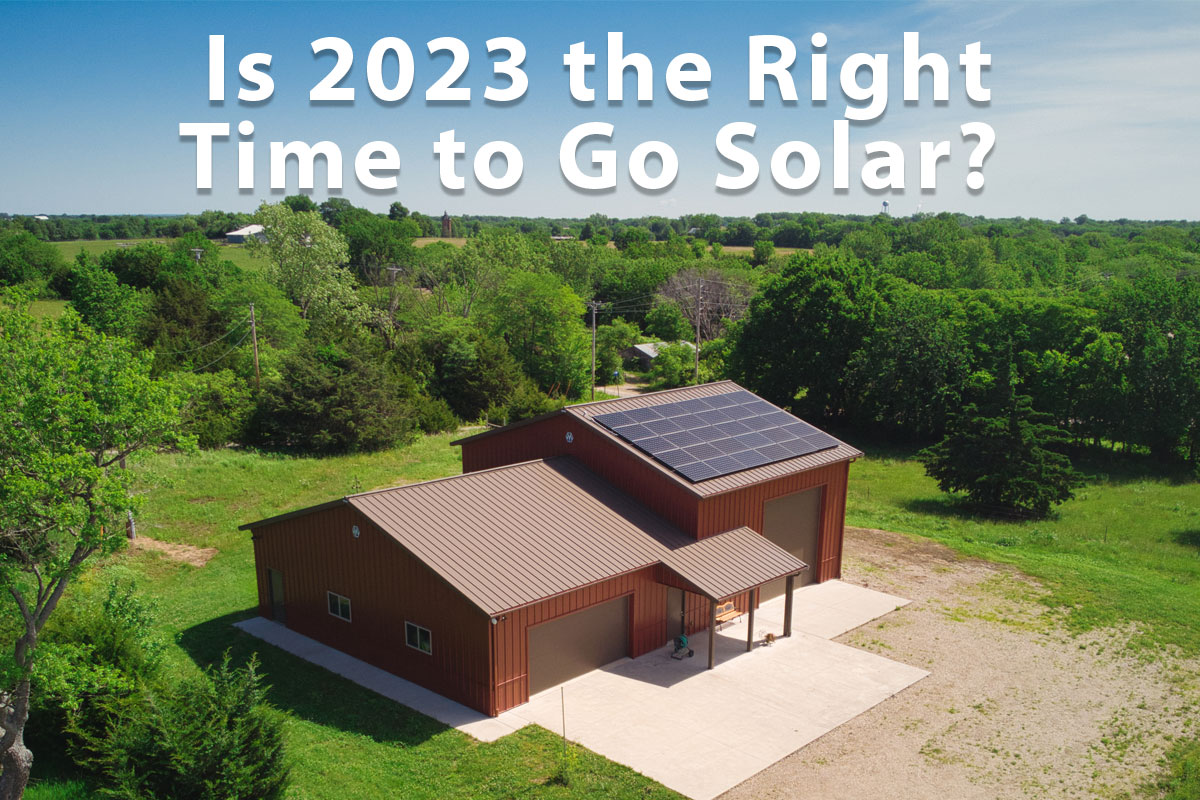 Is 2023 the Right Time to Go Solar? - Good Energy Solutions