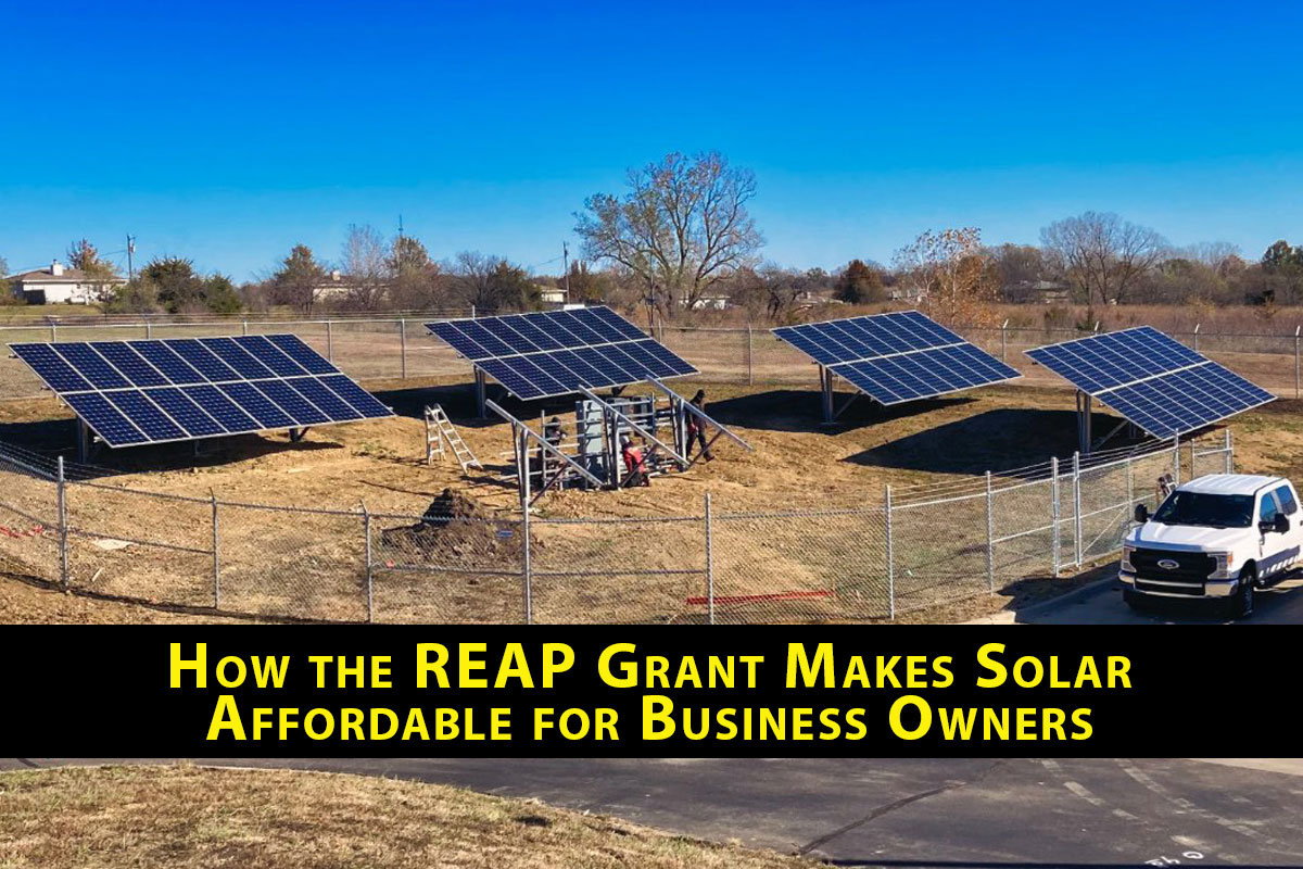 How the REAP Grant Makes Solar Affordable for Business Owners