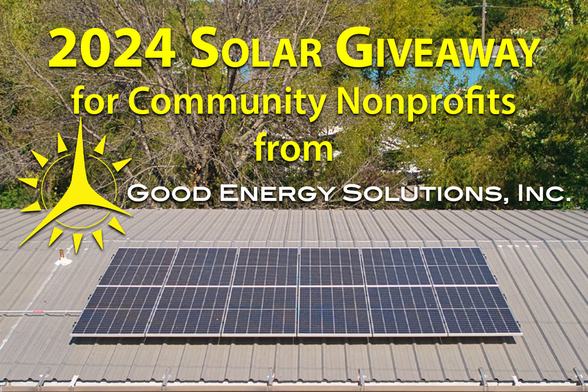 Solar Giveaway 2024 - Good Energy Solutions