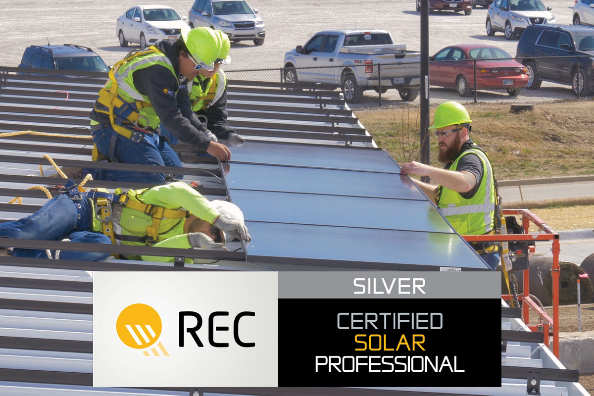 Good Energy Solutions Named REC Certified Solar Professional