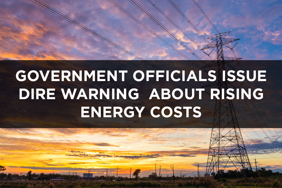 A Dire Warning About Rising Energy Costs