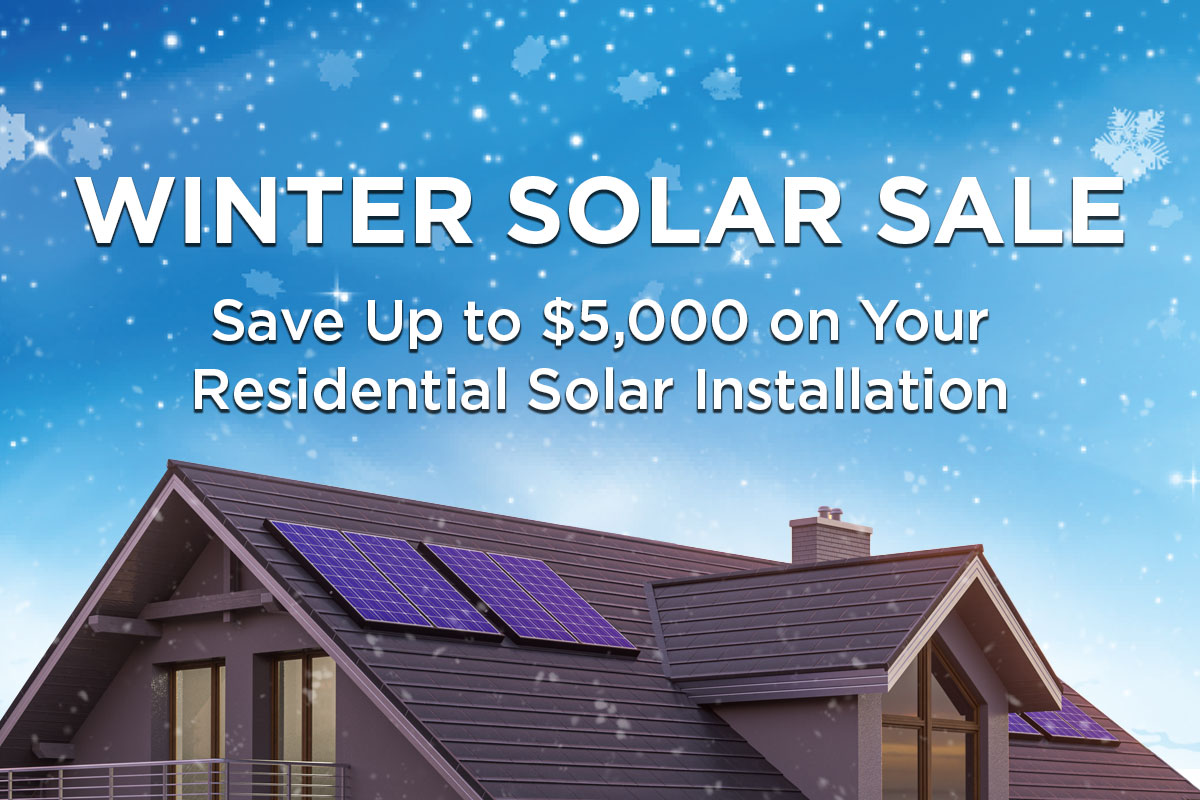 Winter Solar Sale - Good Energy Solutions